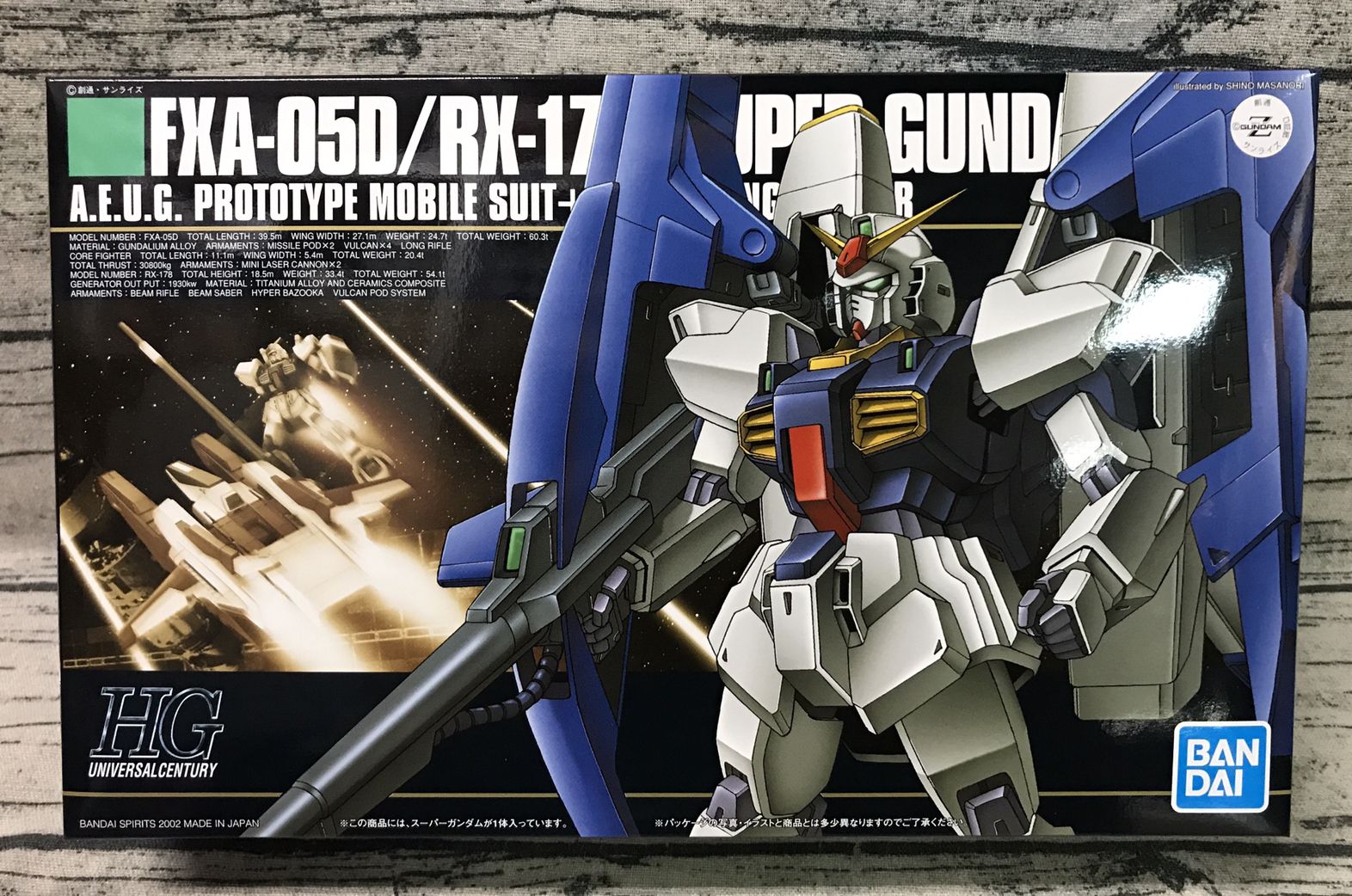 買動漫 | 《GTS》BANDAI 模型 HGUC #035 1/144 RX-178 FXA-05D 超級鋼彈 5055728