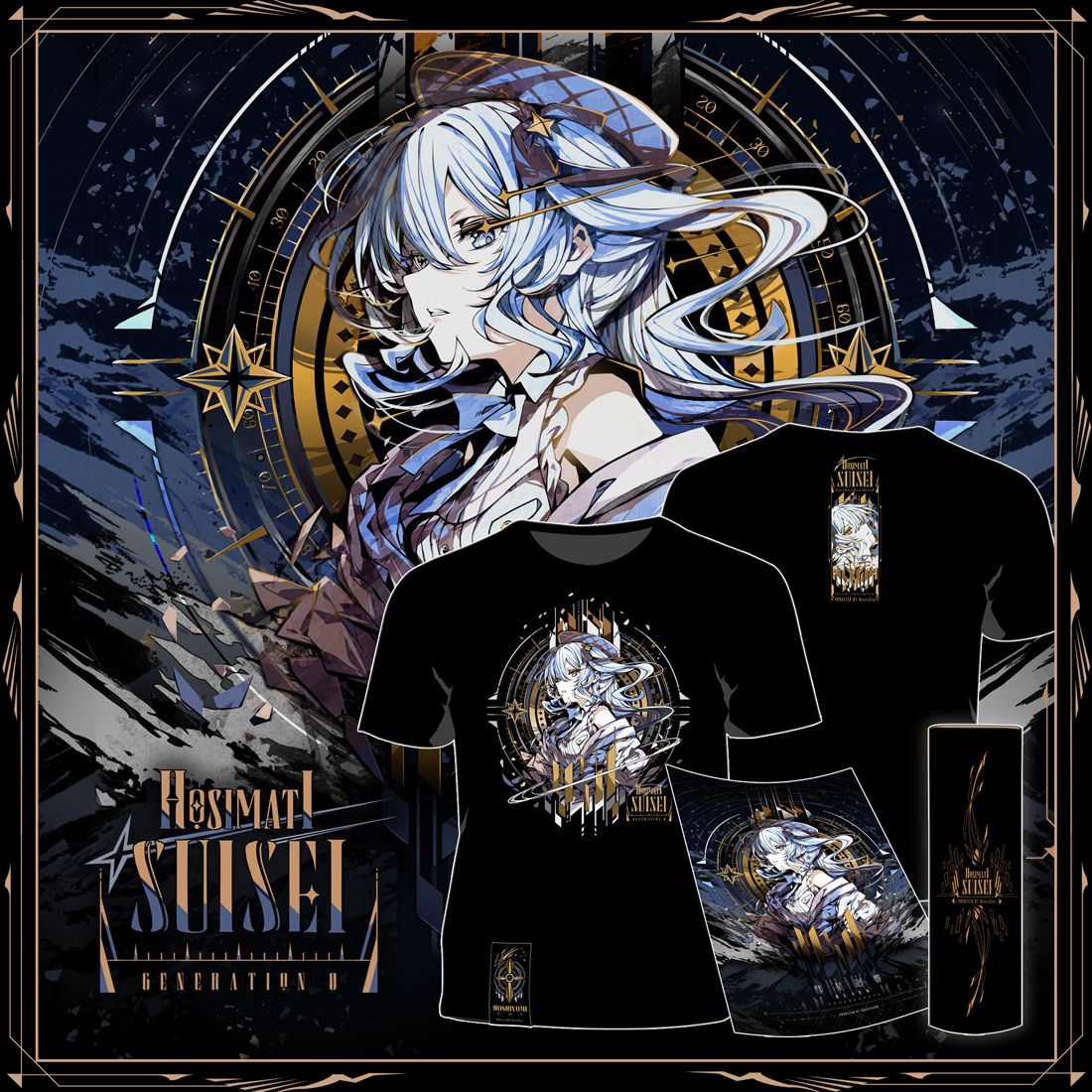 [ OZ in FF44 ] 彗星迴響－黑：T-SHIRT | 同人2創 | 同人周邊 | 買動漫